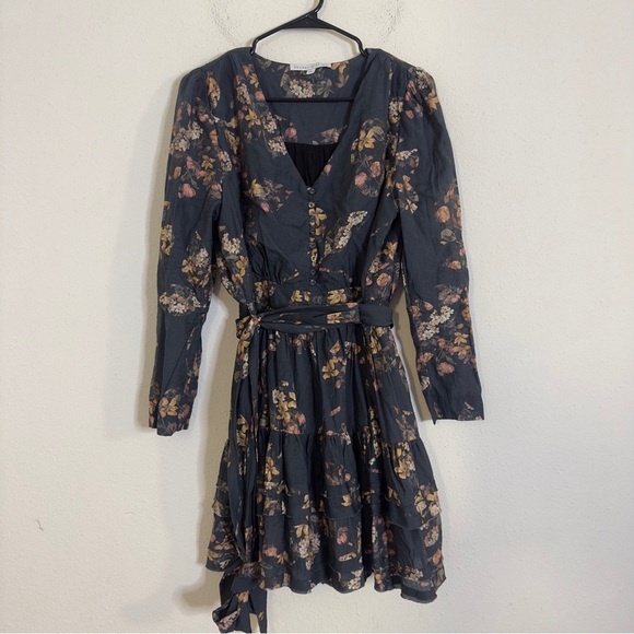 Secret Mission | Dresses | Secret Mission Sandie Floral Print Waist Tie ...